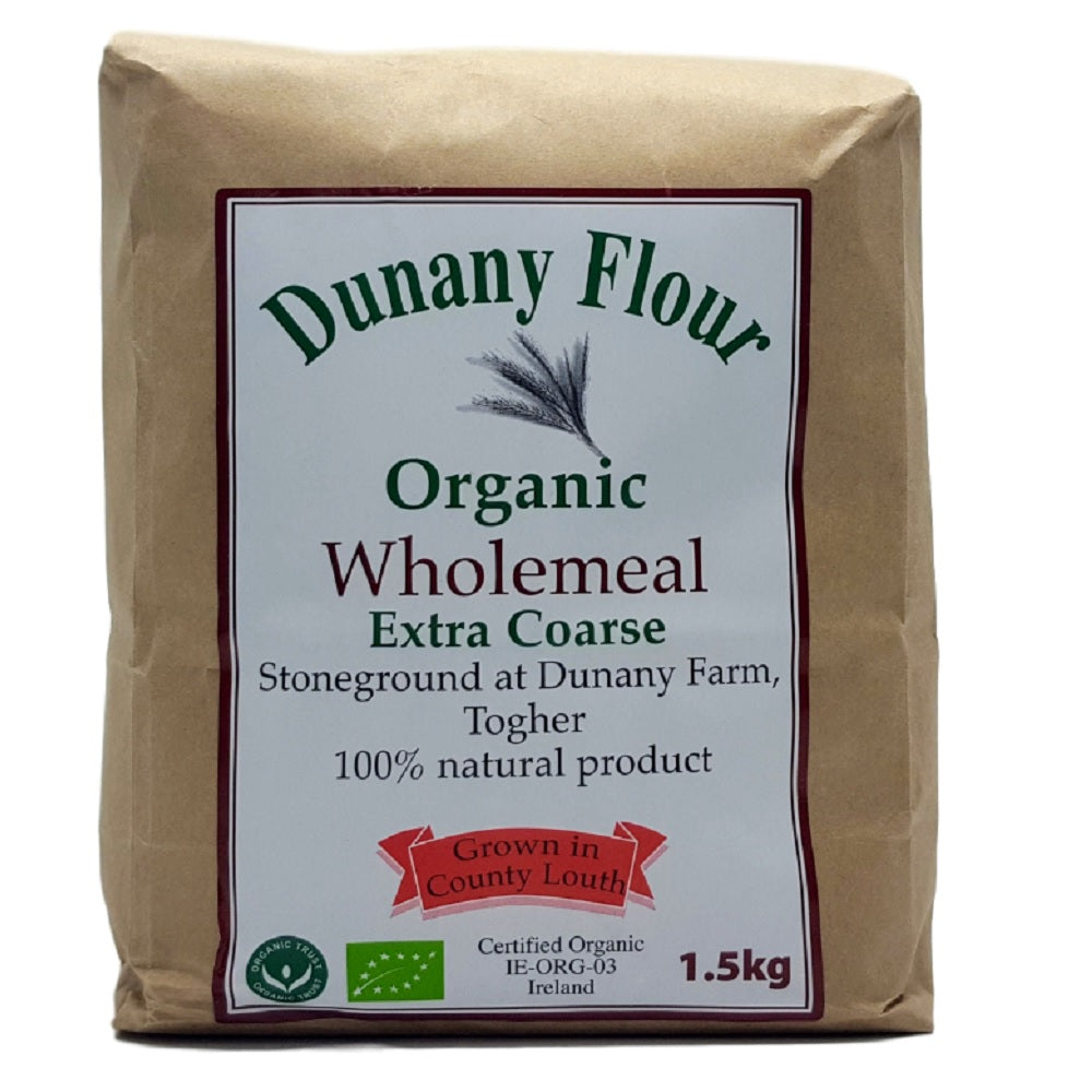 Dunany Flour Organic Wholemeal Extra Coarse 1.5kg - Ardkeen Quality ...