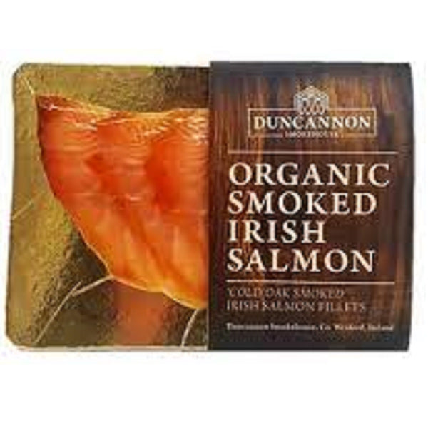 Duncannon Smokehouse Organic Smoked Irish Salmon 100g - Ardkeen Quality ...