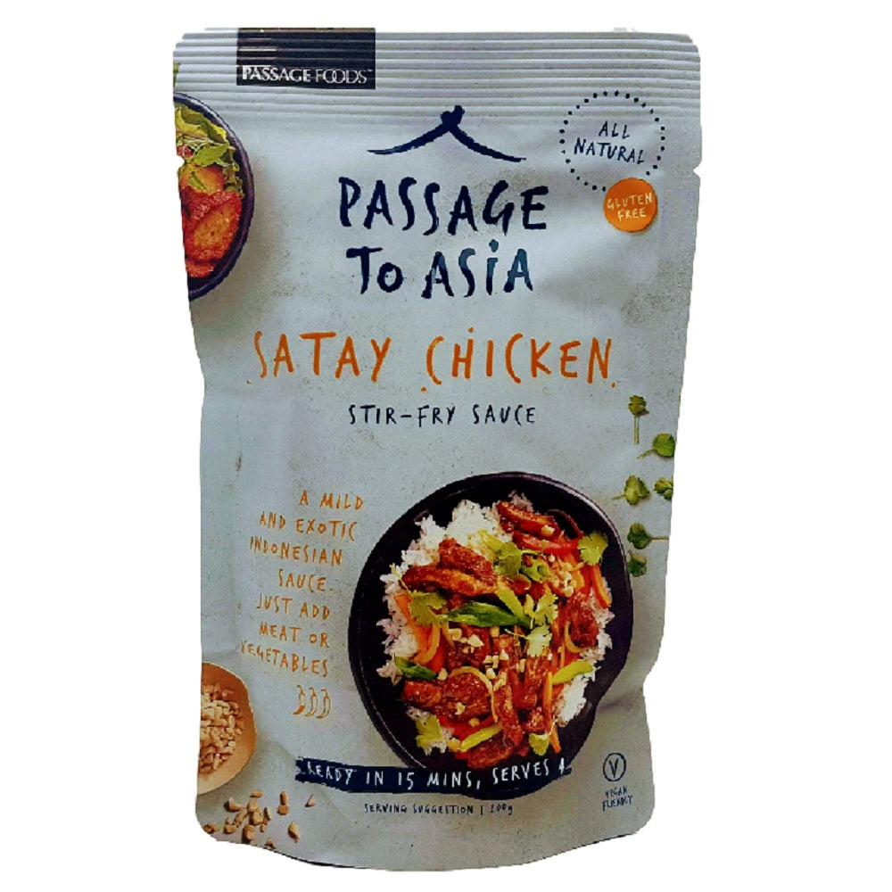 Passage To Asia Satay Chicken Stir-Fry Sauce 200g - Ardkeen Quality ...