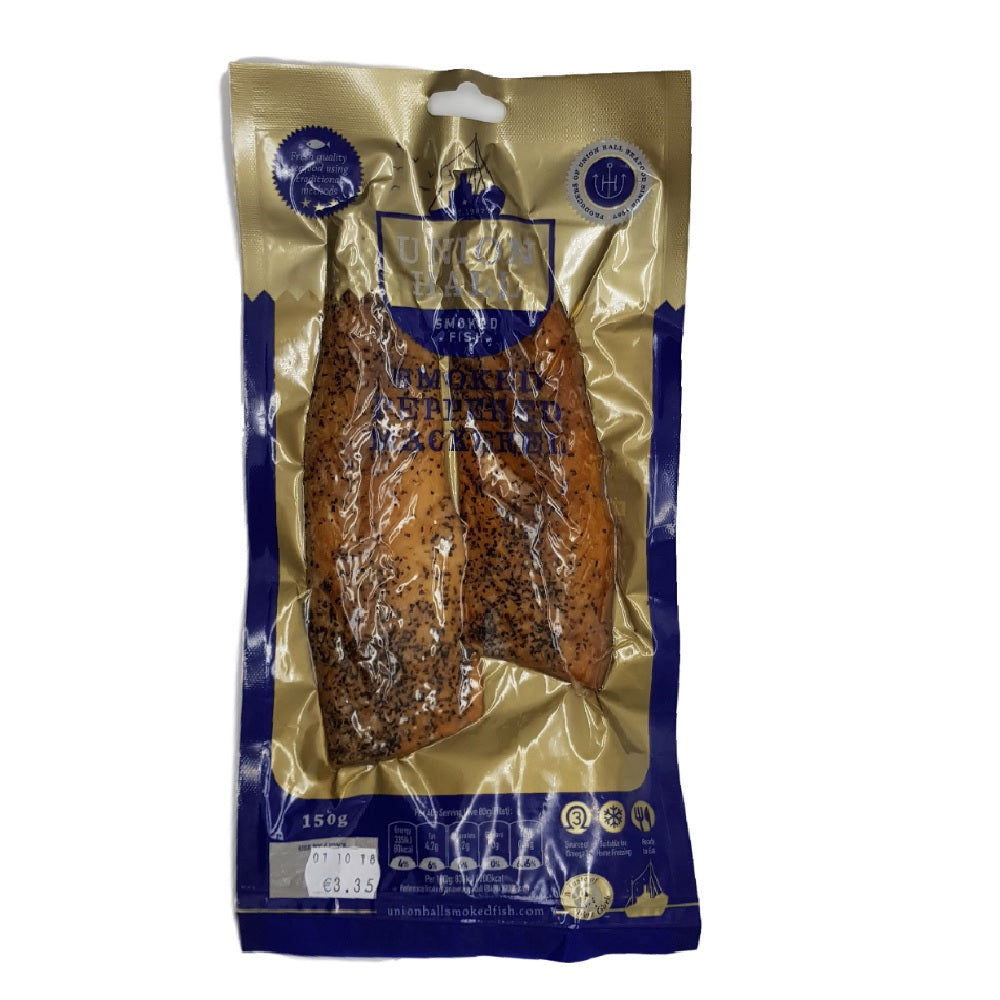 Union Hall Smoked Peppered Mackerel 150g - Ardkeen Quality Food Store
